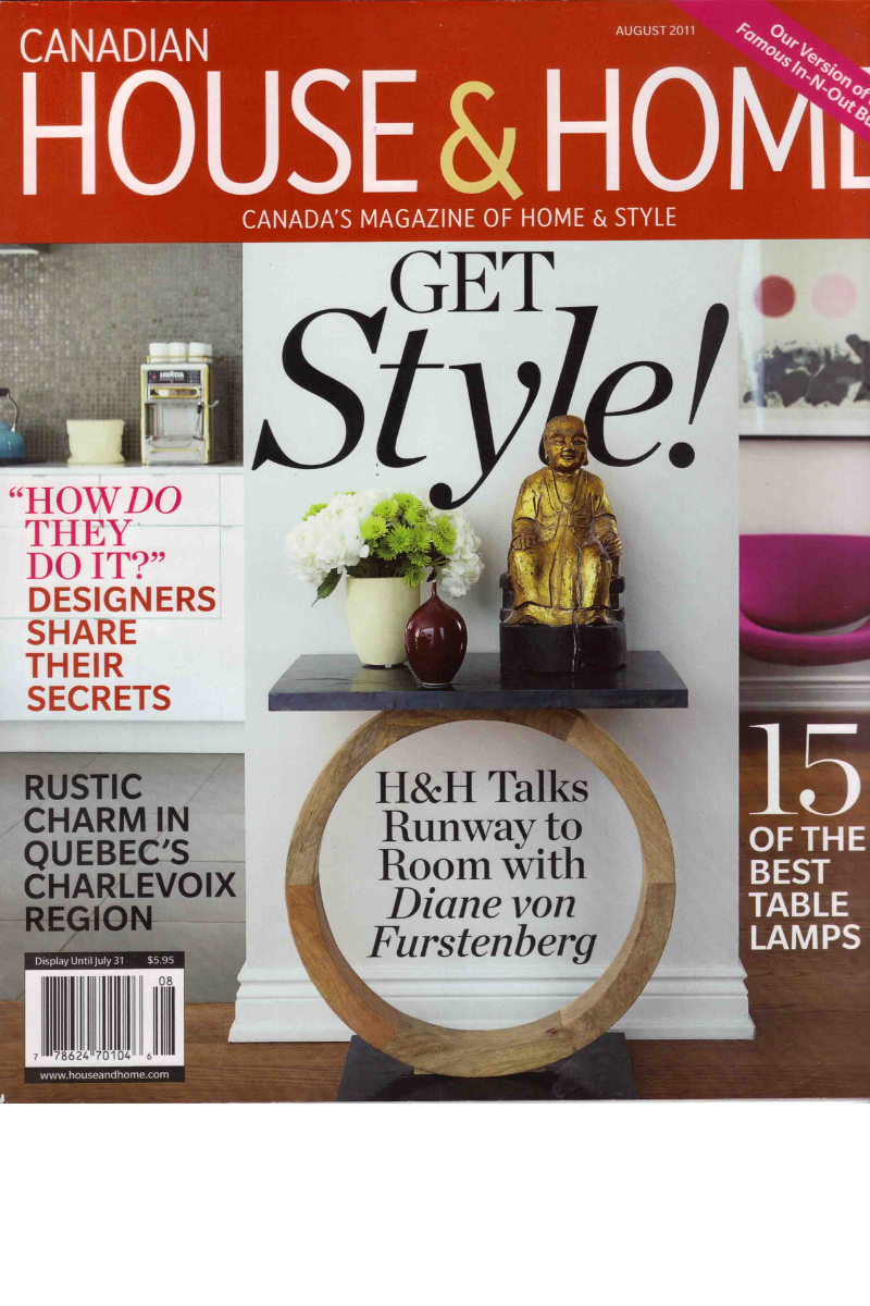 Allem Studio Peacock Pillow featured in Canadian House & Home | ALLEM ...