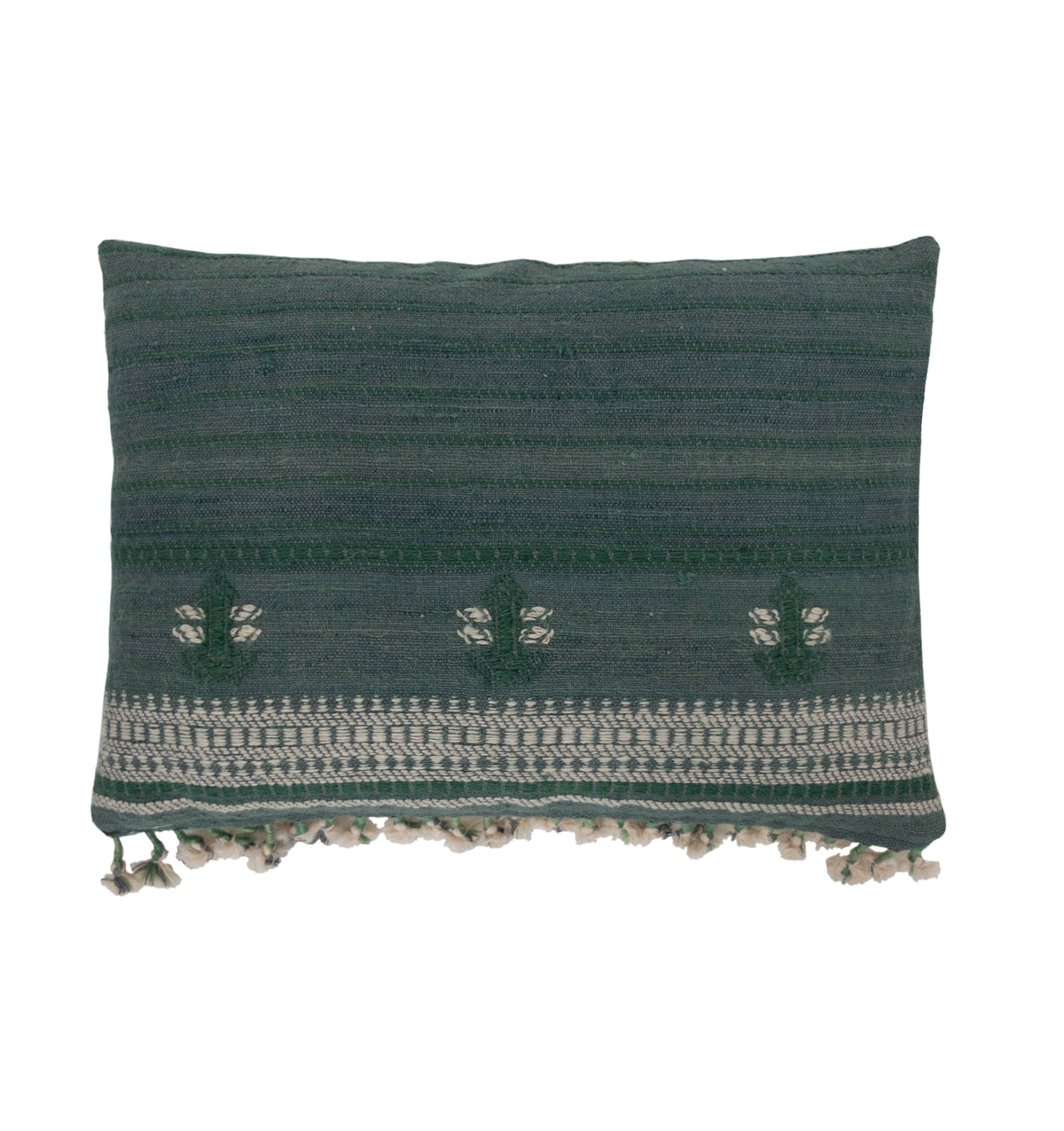 Asav Green Bhujodi Pillow – ALLEM STUDIO