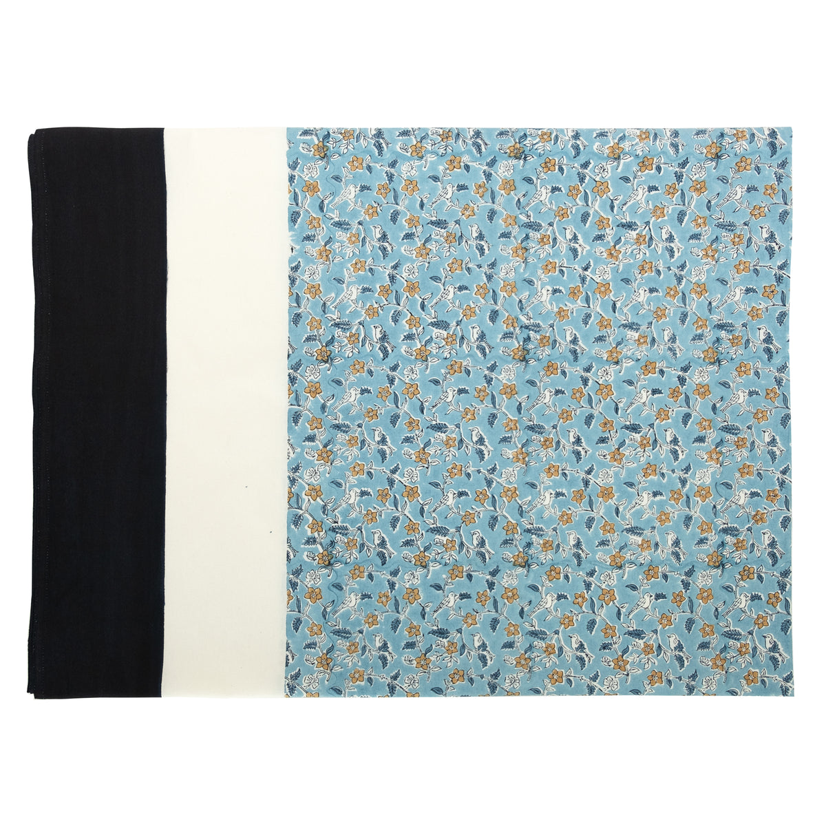 Cora Blue Tablecloth - Allem Studio Textiles – ALLEM STUDIO
