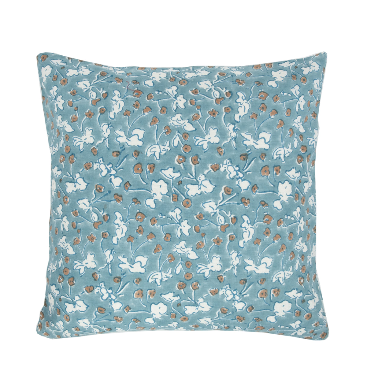 Prairie Sky Block Print Pillow - Allem Studio Textiles – ALLEM STUDIO